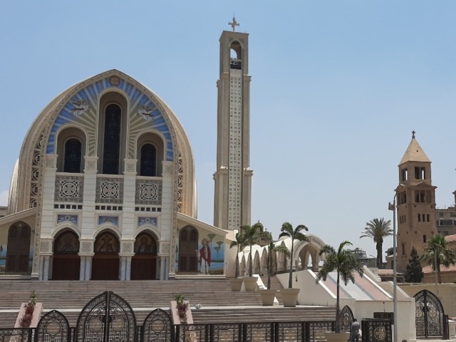 Se expresan condolencias después del incendio de una iglesia copta en Eg